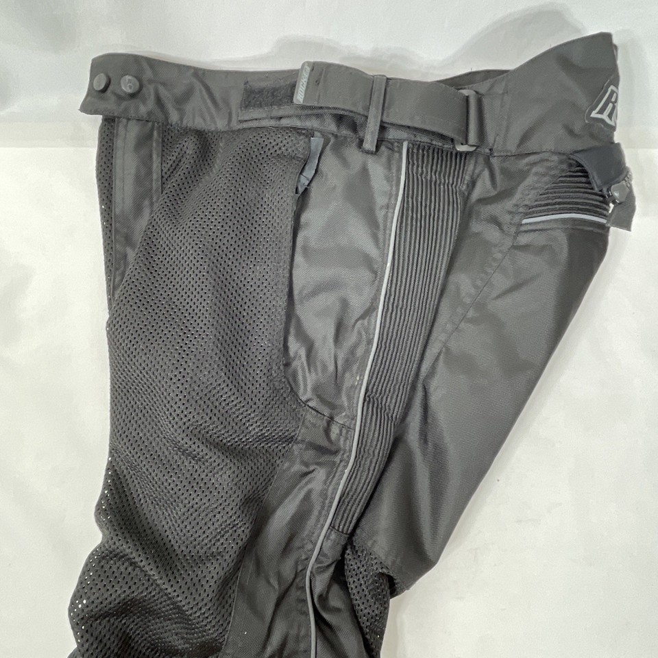 Joe Rocket Mens Black Mesh Motorcycle Pants Overpant Free Air Size ...