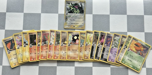 Pokemon EX Era Rayquaza (MP) δ EX Holo + 19 Delta Species (NM-HP) Lot ...