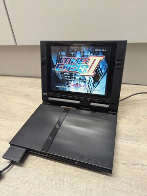 Joytech Playstation 2 PS2 Portable LCD TV Screen With PS2 Slim Console ...