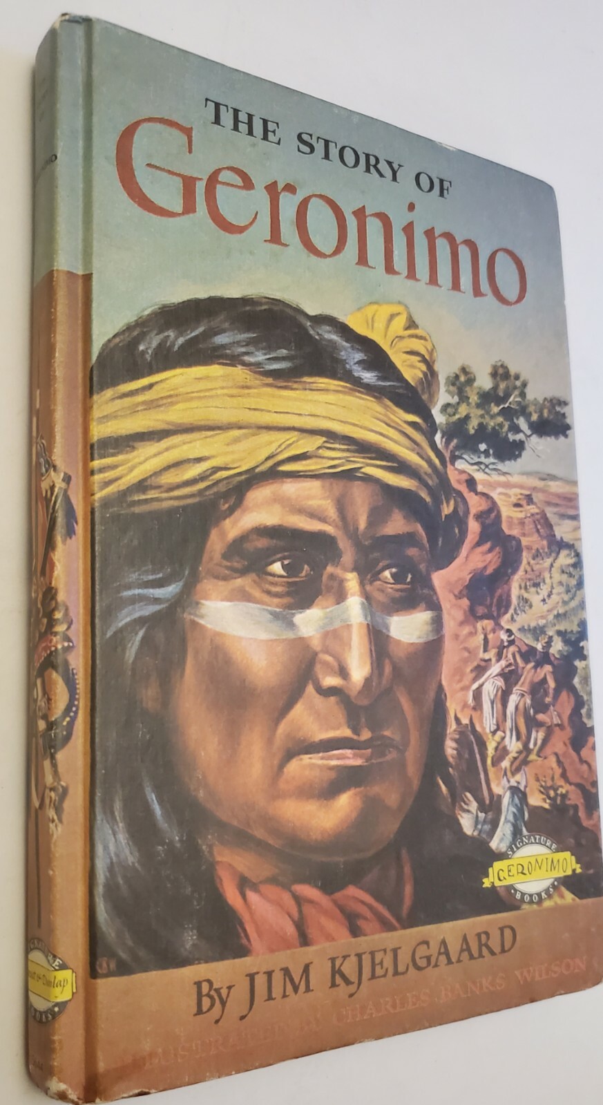 THE STORY OF GERONIMO BY JIM KJELGAARD SIGNATURE BOOKS VINTAGE 1953 | eBay