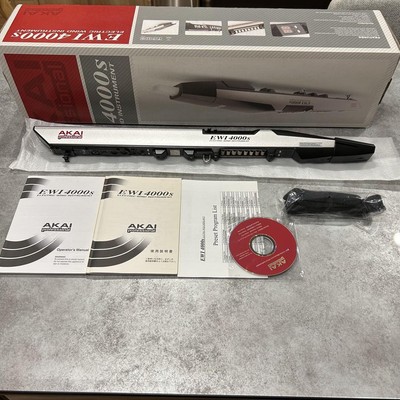 AKAI EWI4000S Wireless Electronic Wind Synthesizer Tested Excellent w ...