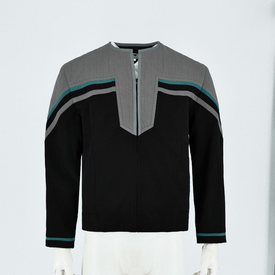 Cosplay First Contact Picard Captain Riker Starfleet Uniforms Jackets ...