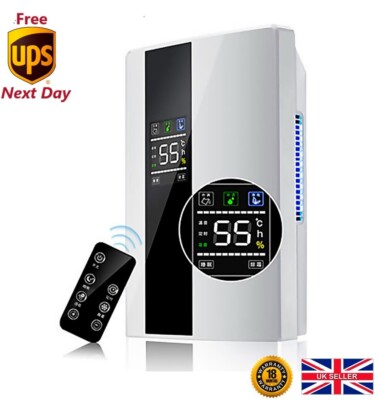 Dehumidifier with Air Purifier Portable for Condensation Moisture Damp ...