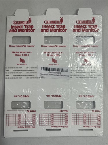 30 Brown Recluse Spider Traps (non-toxic) Catchmaster 288-I | eBay