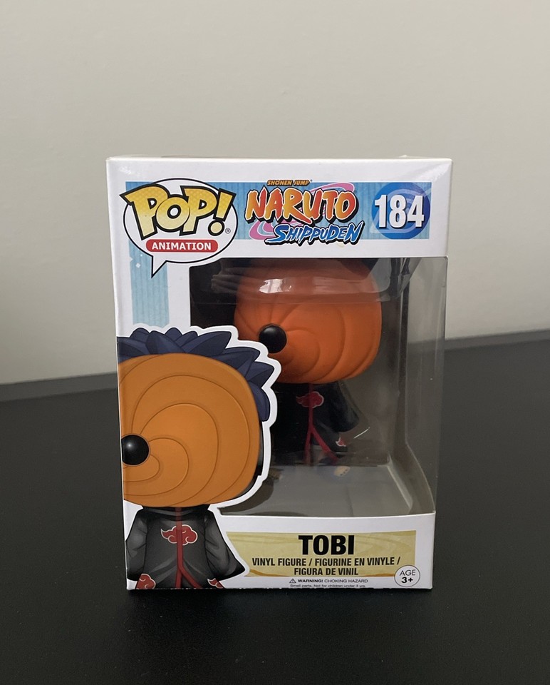 Funko Pop! Animation: Naruto Shippuden Tobi Vinyl Figure #184 ...