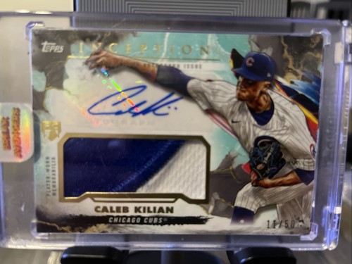 2023 Topps Inception Caleb Killian RPA /50 Cubs | eBay