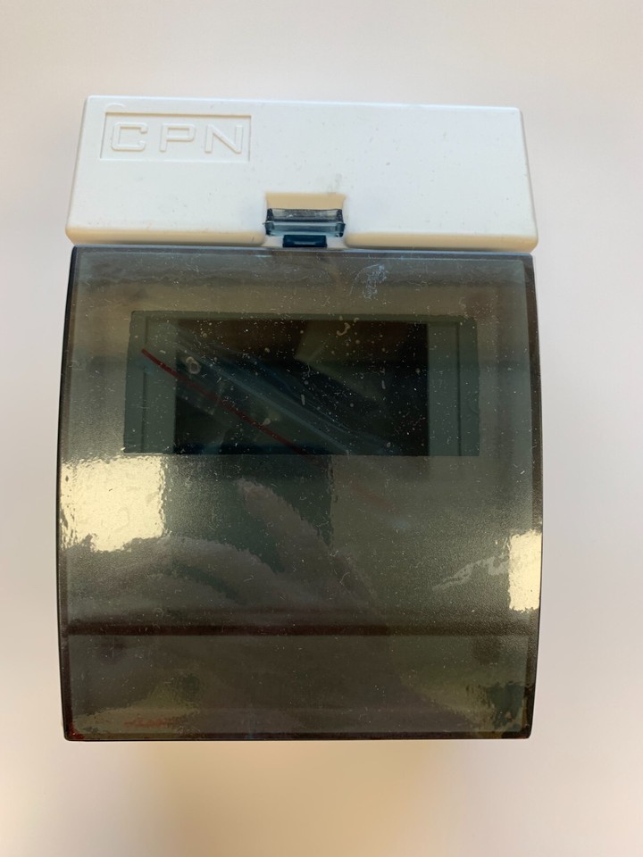 CUDIS 5 MOD CONSUMER UNIT IP65 WATER PROOF C/W BUSBAR, EARTH TERM ...