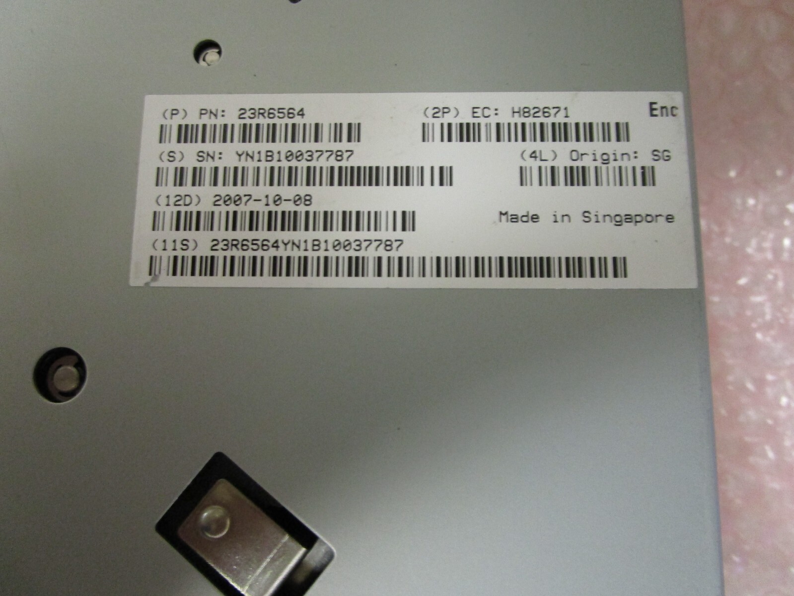 IBM System Storage TS1120 Tape Drive- 3592-E05 23R9205 + 23R6564 | eBay