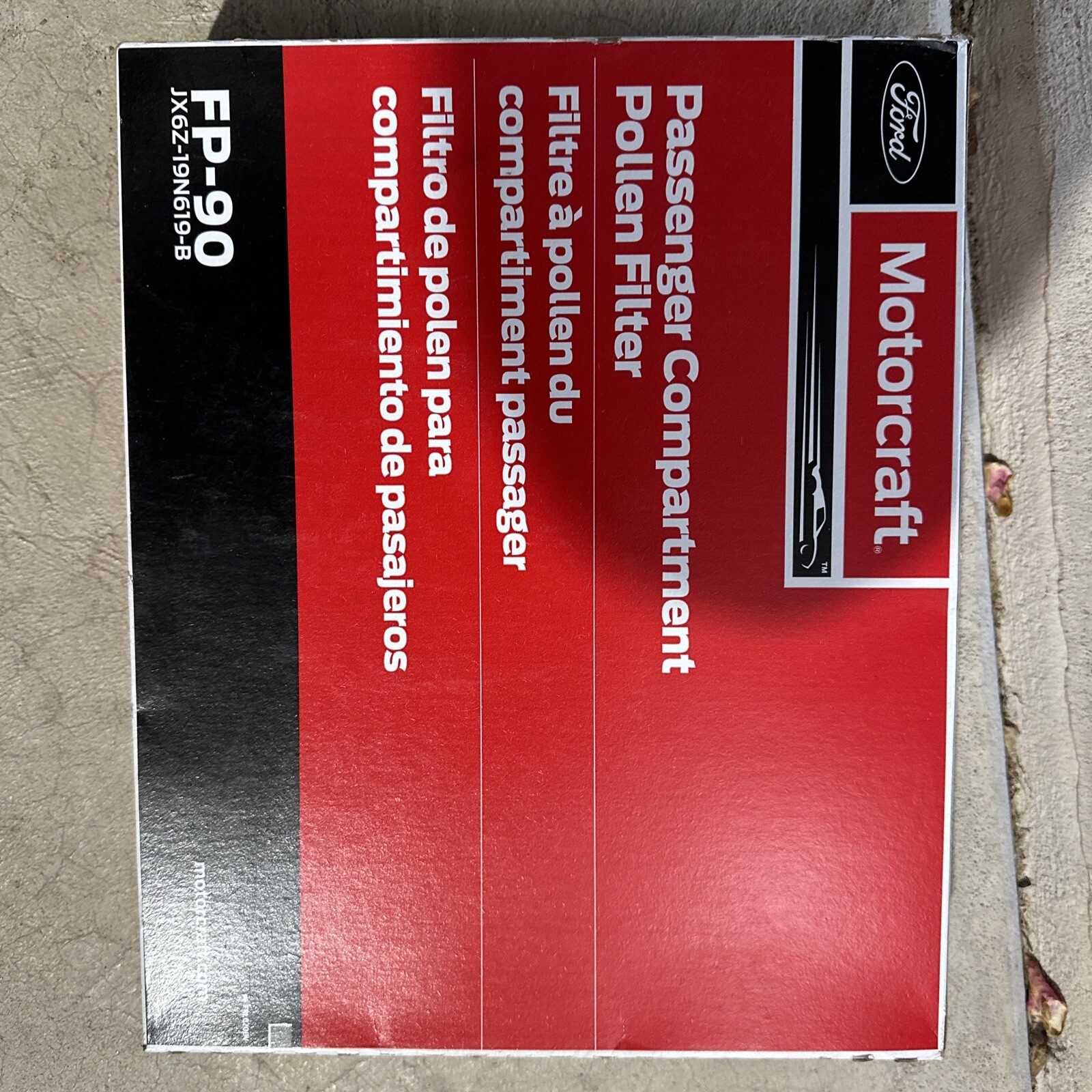 Cabin Air Filter Motorcraft FP-90 for sale online | eBay