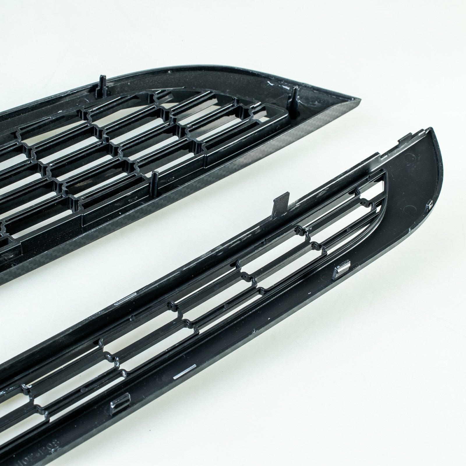 Carbon Fiber Look J Style Front Grille For Mini Cooper S ONE R50 R52 ...