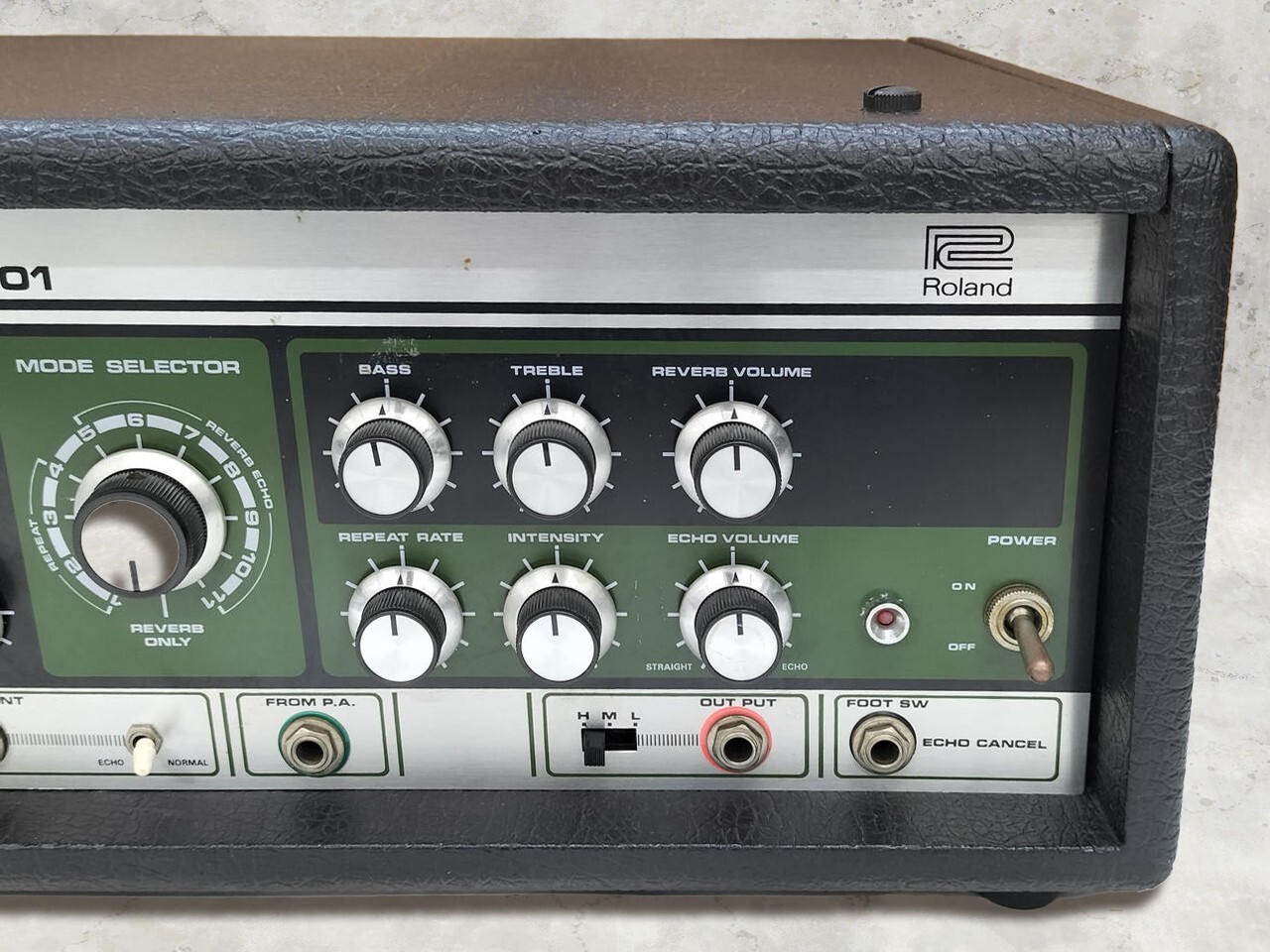 Roland RE-201 Space Echo Analog Tape Delay Spring Reverb Unit ...