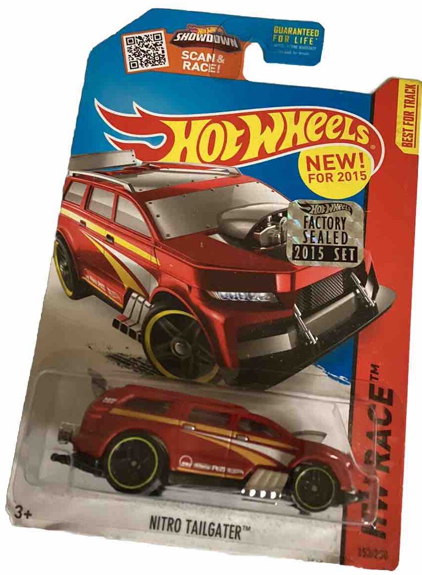 Hot Wheels Hw Race Nitro Tailgater, 153/250 Red | eBay