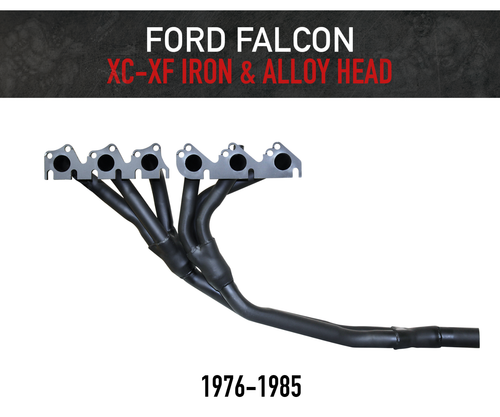 Headers / Extractors for Ford Falcon XC-XF (1976-1985) XFlow - Iron ...