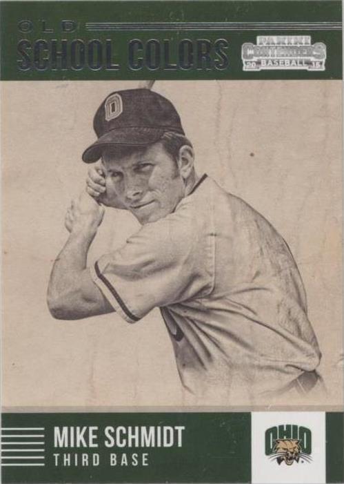 2015 Panini Contenders - Old School Colors Mike Schmidt #8 for sale ...