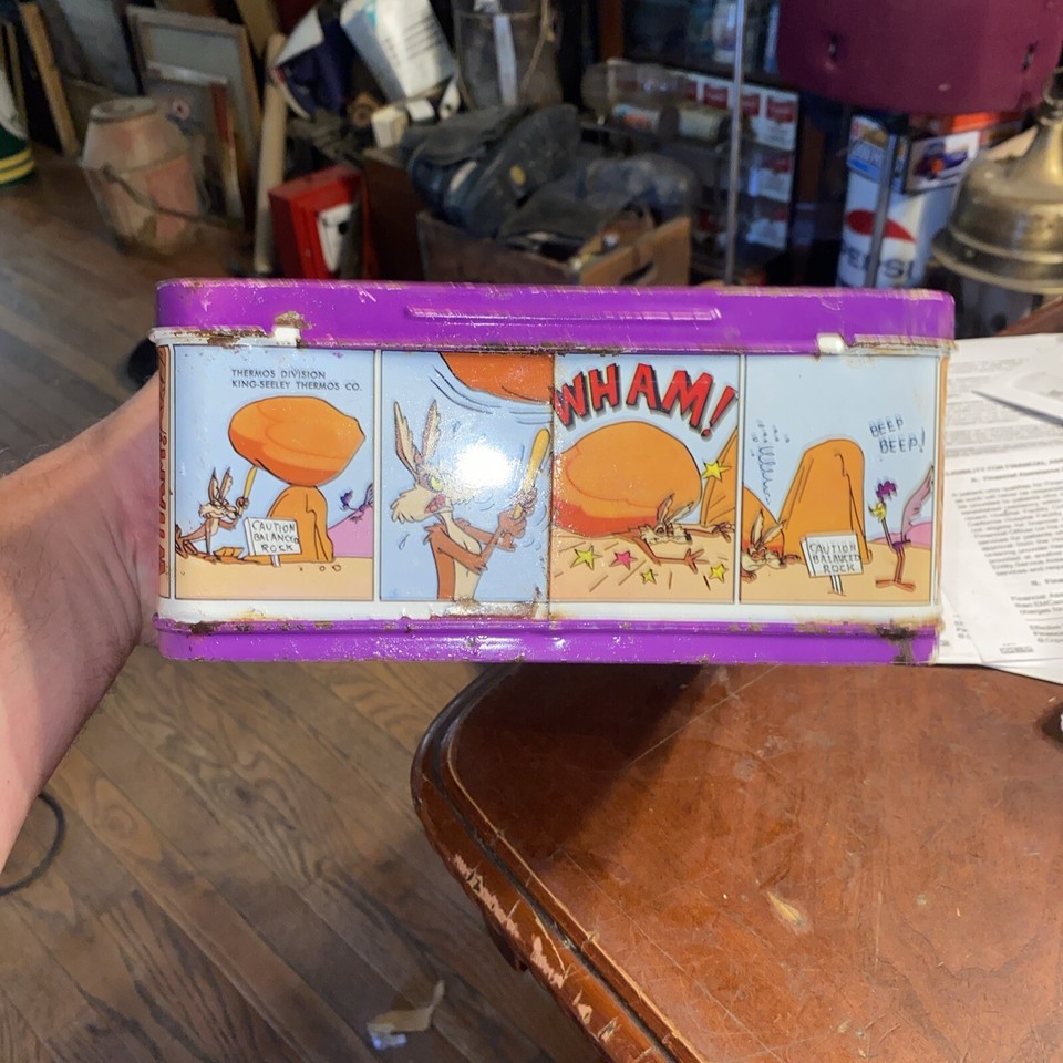 Vintage Road Runner Lunch Pail Very Good Example No Thermos | eBay