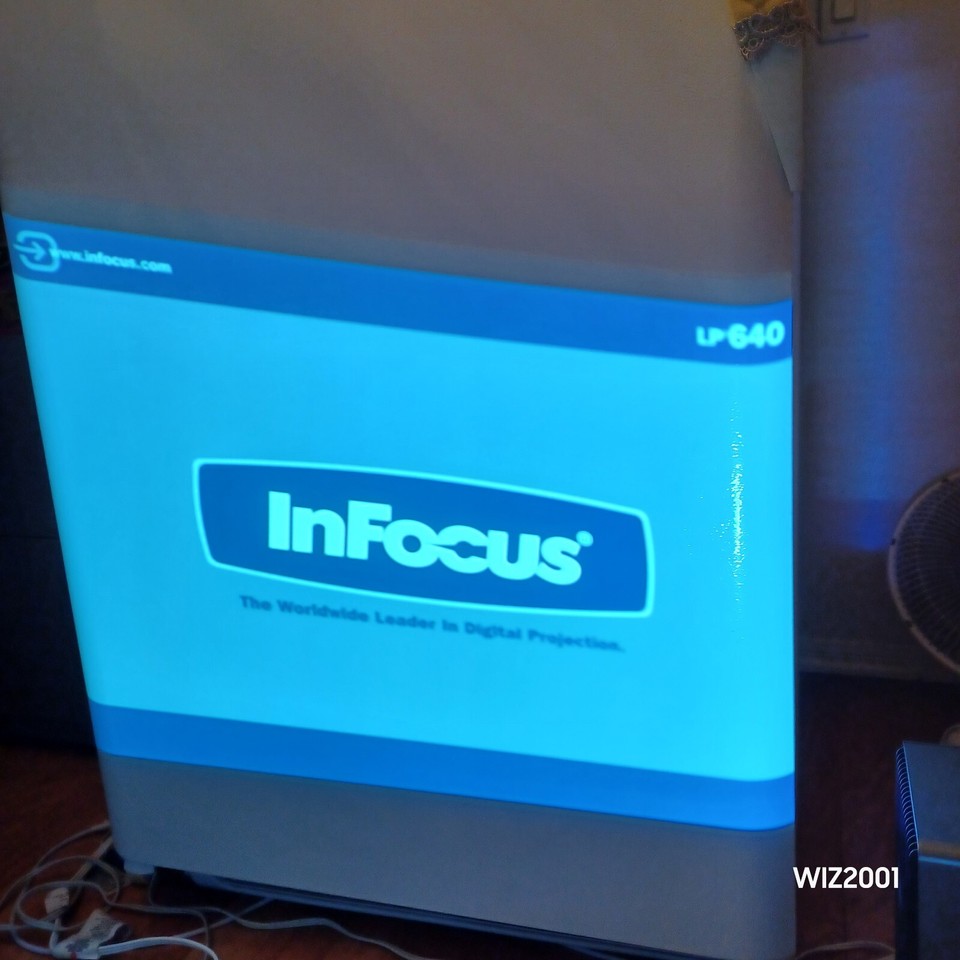 Infocus LP640 DLP Projector 2200 LM 16:9 1400x1050 181 Lamp Hours ...