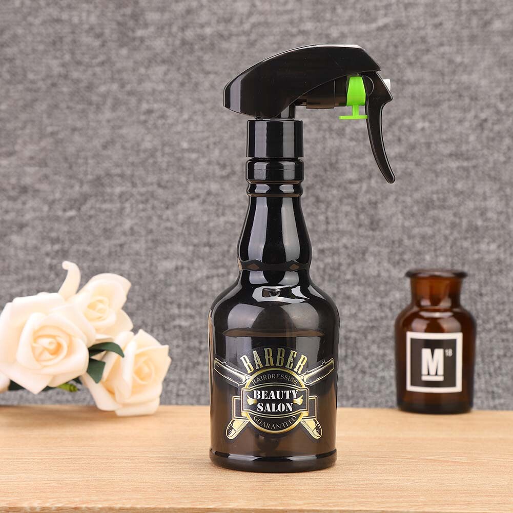 (Black)280ml Vintage Water Sprayer Refillable Barber Empty Spray Bottle ...
