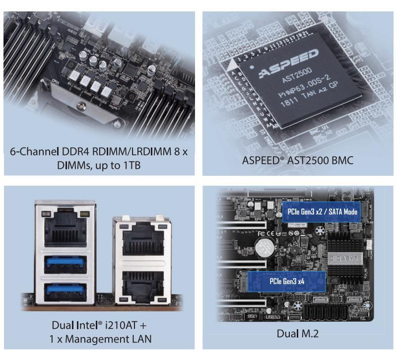 Gigabyte C621-SU8 Server Motherboard LGA3647 ATX DDR4 | eBay
