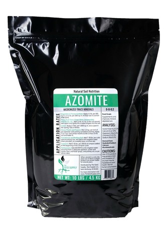 Micronized AZOMITE Powder - All Natural Trace Minerals - Soil Amendment ...