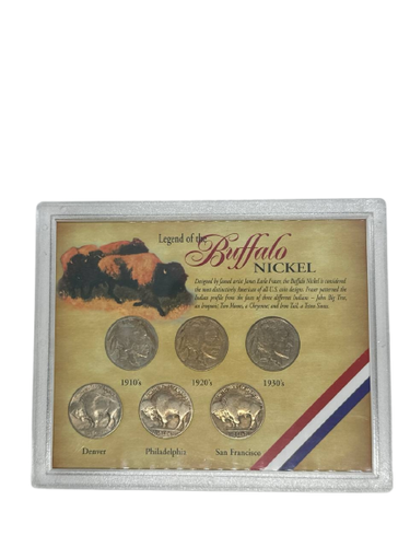 Buffalo Nickel Coin Collection Early 20th Century Historical Set | eBay