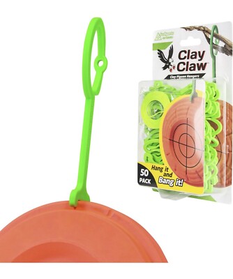 50 Pack Clay Pigeon Holders GoSports Outdoor Claw Target Hangers Target ...