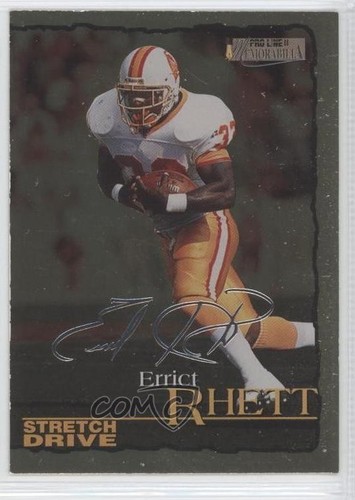 1996 Pro Line II Memorabilia Stretch Drive Silver Foil Signature Errict ...