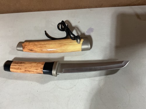 Japanese Hara-Kiri Fixed Blade Stainless Steel Tanto Short Sword Knife ...