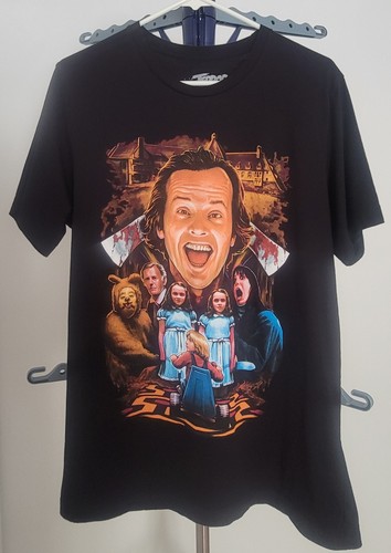 TERROR THREADS - THE SHINING T SHIRT - BLACK - LARGE HORROR MOVIE | eBay