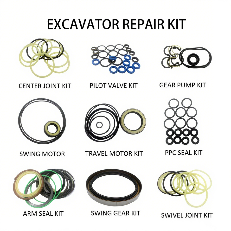 For Volvo EW160C Control Valve Seal Kit Or Pilot Valve Seal Kit | eBay