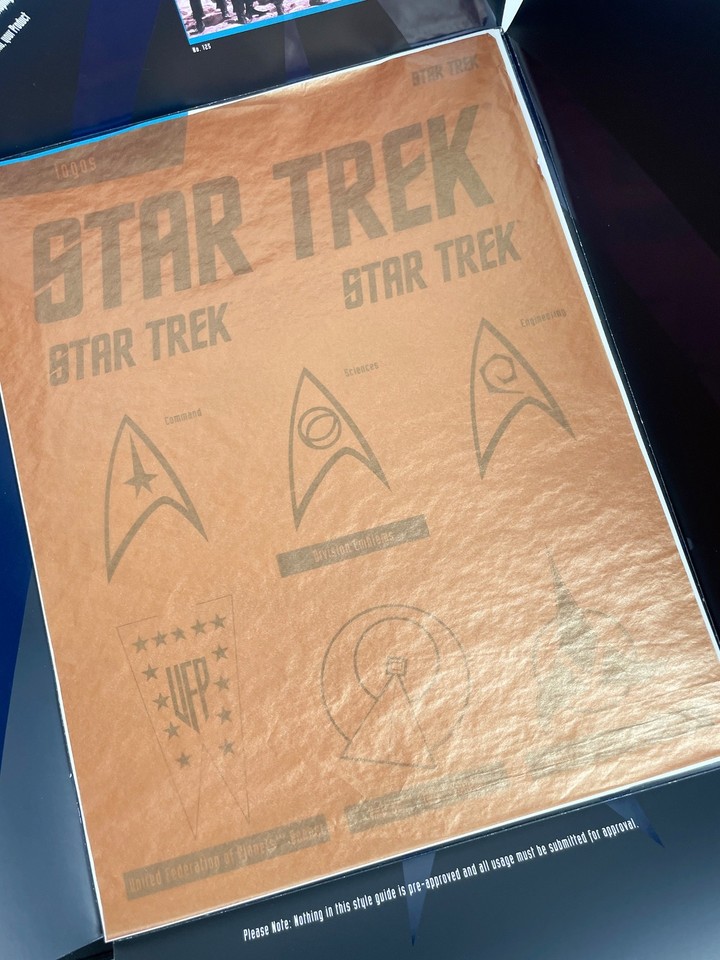 3 STAR TREK PARAMOUNT STYLE GUIDES - ORIGINAL TREK Promo RARE ...