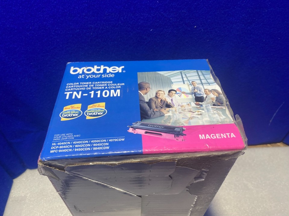 Genuine OEM Brother Toner Cartridge TN-110M Magenta - CHECK PICS | eBay