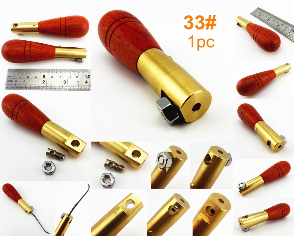 1pc 6# Leather Craft Shoemaker Cobbler Sewing Stitching Arc Hook Needle ...