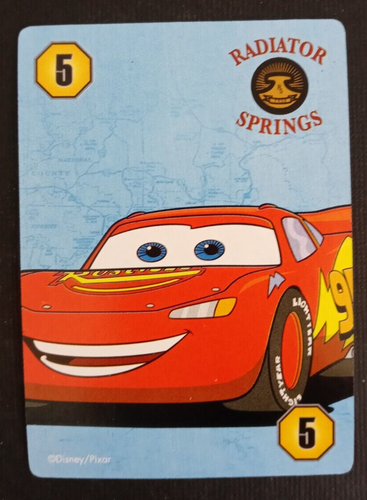 Disney Cars Go Fish Card Game Lightning McQueen Octagon #5 | eBay