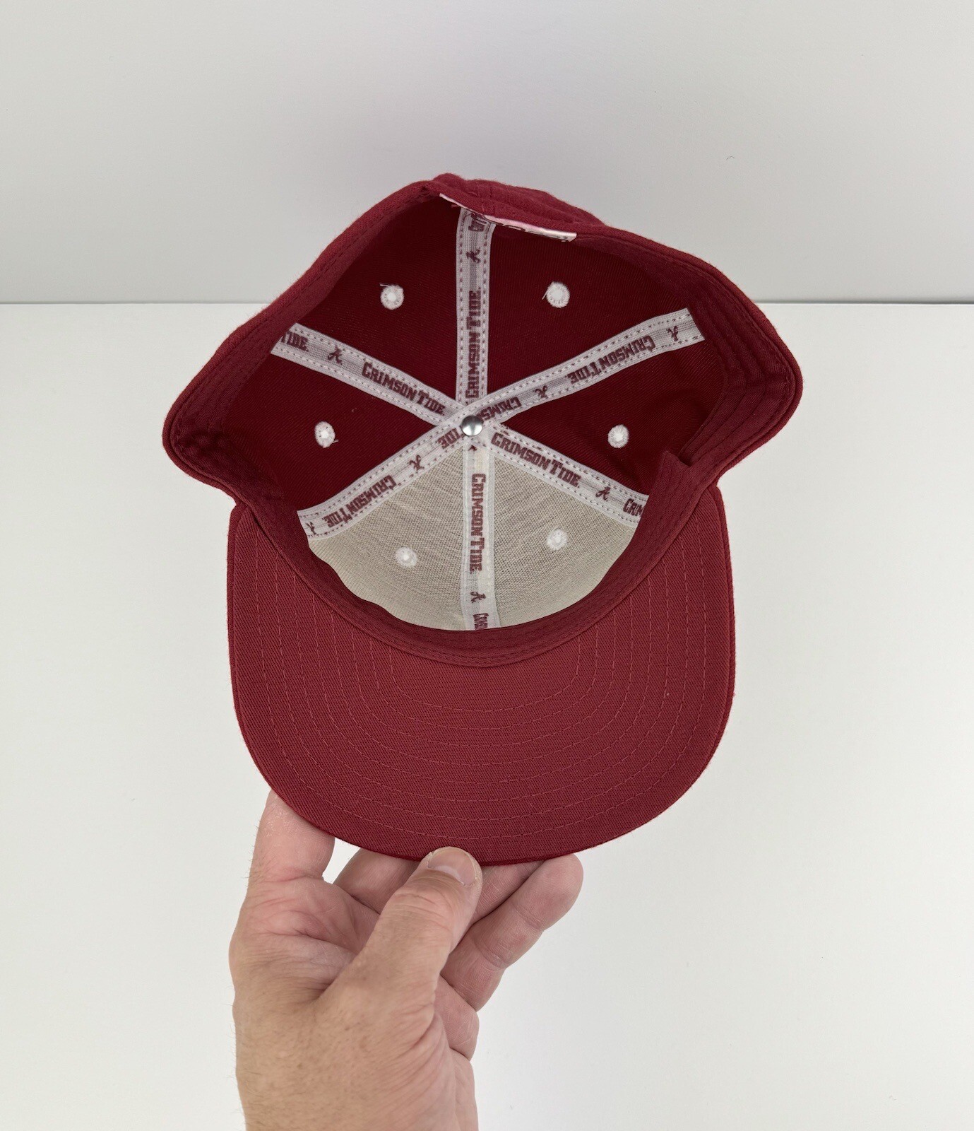 NEW/Old Stock New Era Tyro .001 Alabama Crimson Tide Fitted Hat Cap ...