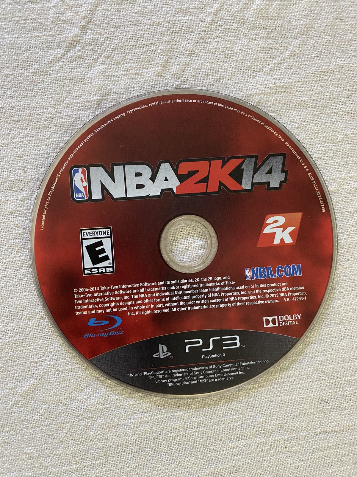 NBA 2k14 ps3 —- Loose Disc | eBay