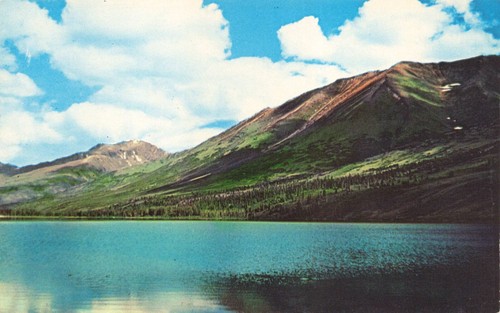 Postcard AL Summit Lake Anchorage-Seward Highway by Carl Berlin Alaska ...
