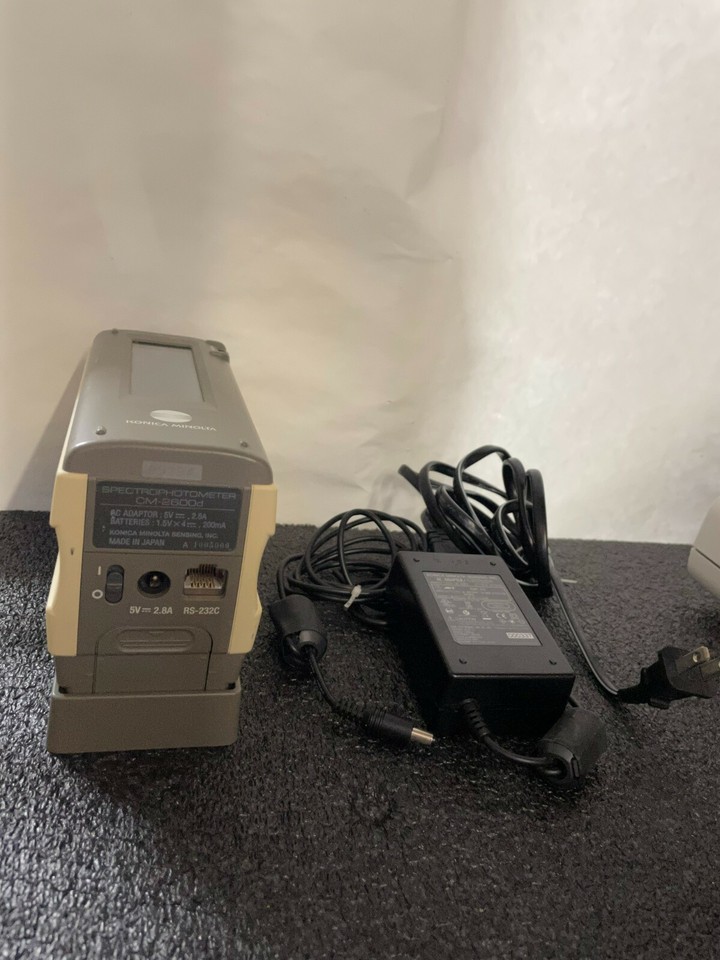 KONICA MINOLTA SPECTROPHOTOMETER CM-2600d | eBay
