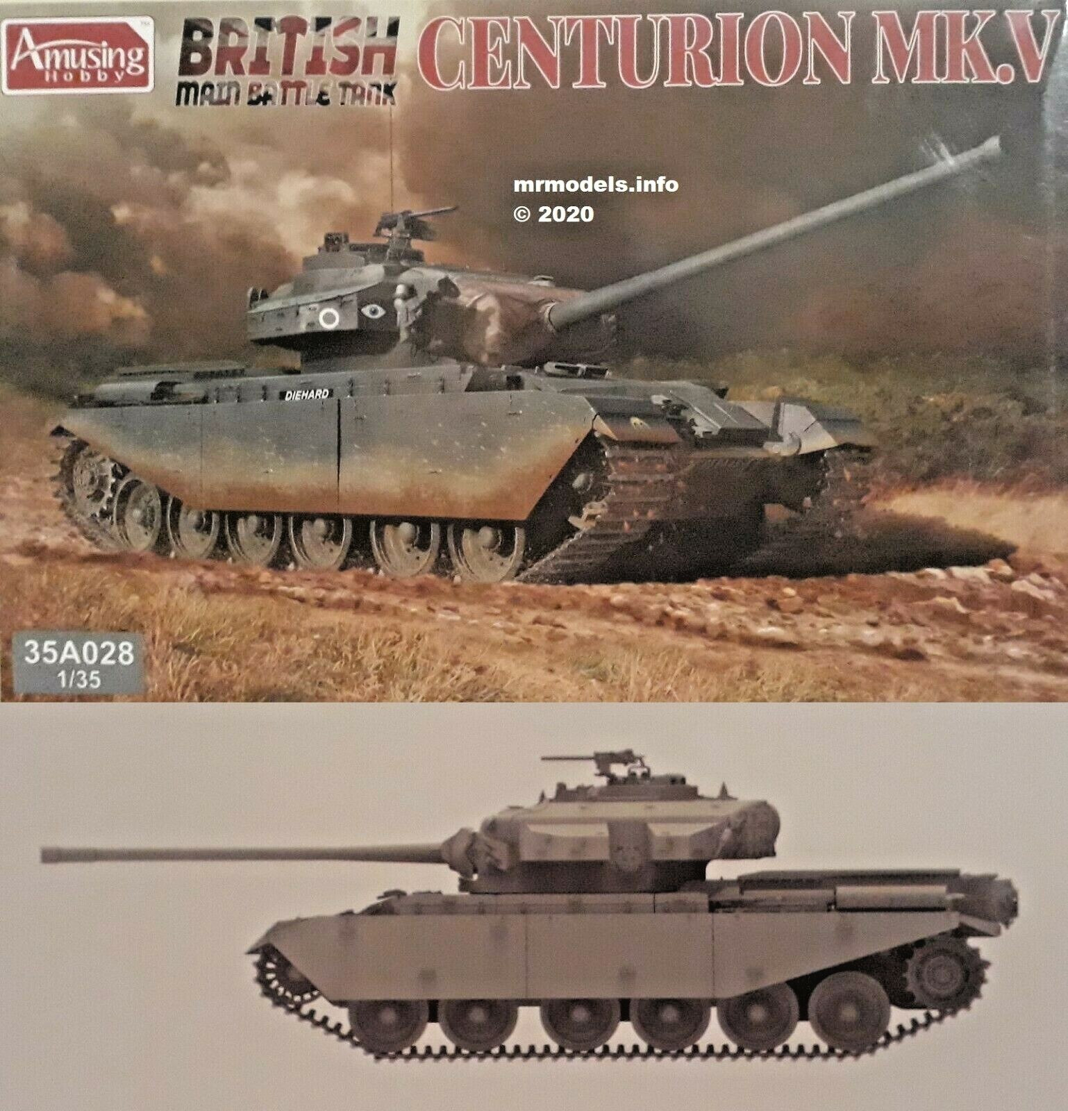 Amusing Hobby 1/35 Tank Military Vehicles WWII New Plastic Model Kit 1 ...