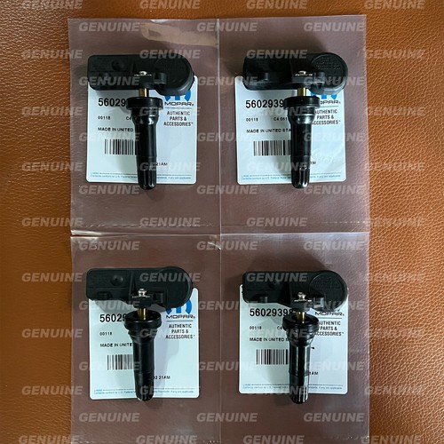 GENUINE 4PCS NEW 56029398AB FOR CHRYSLER JEEP DODGE TPMS TIRE PRESSURE ...