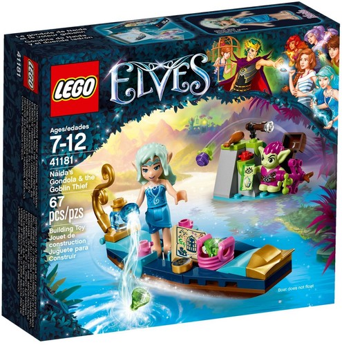 Lego Elves Naida's Gondola and the Goblin Thief 41181 New Sealed | eBay ...