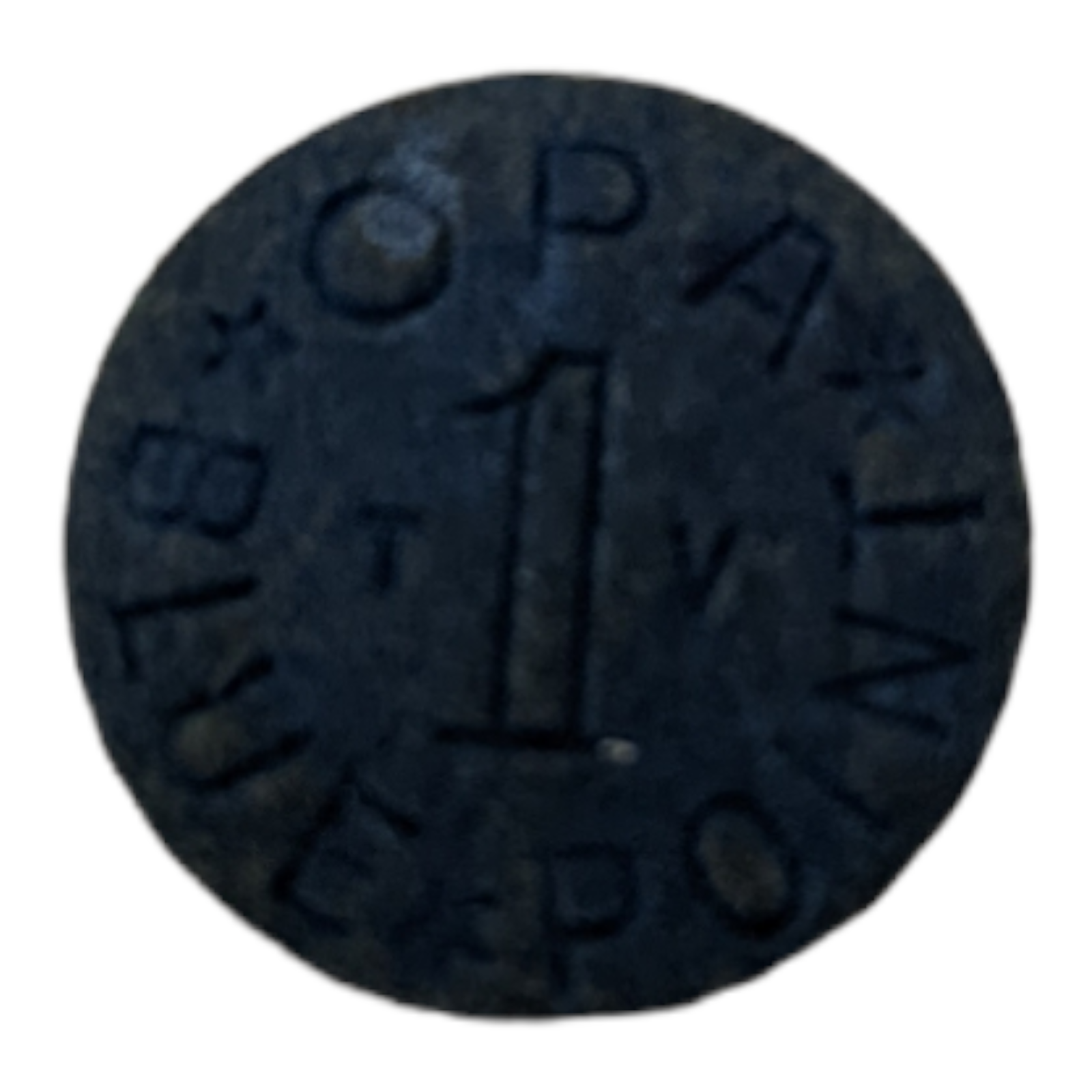 Vintage WWII Opa Blue Point Food Ration Coin Uncirculated Token :-) | eBay