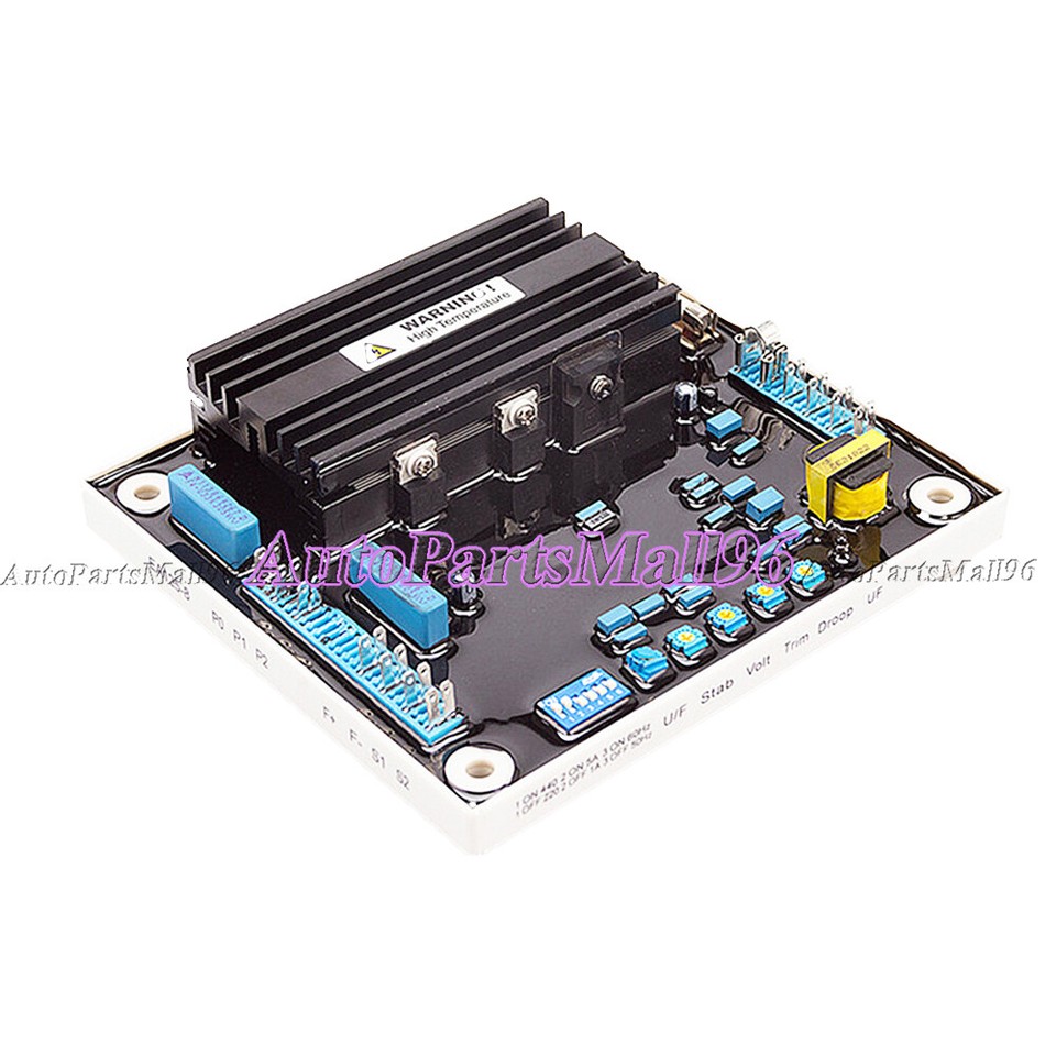 Generator Automatic Voltage Regulator Brushless AVR Voltage Stabilizer ...