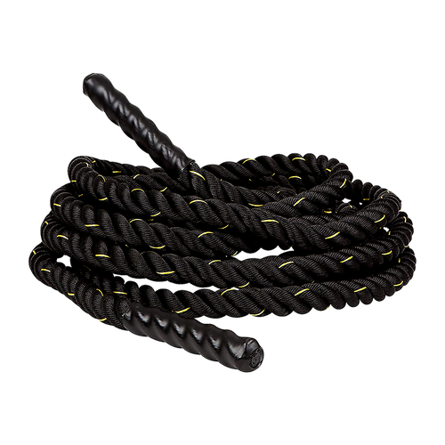 Battle Rope Dia 3.8cm x 9M length Poly Exercise Workout Strength ...
