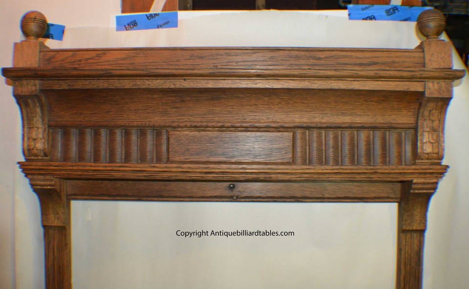 Pool/Billiard/Table/Brunswick Balke Collender Jewel Cue Rack 1890 | eBay