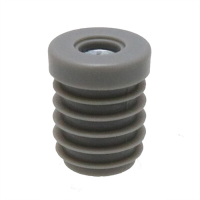 10 Pack Round Threaded Tube Inserts 20mm M6 Metal Thread, Tube Inserts ...