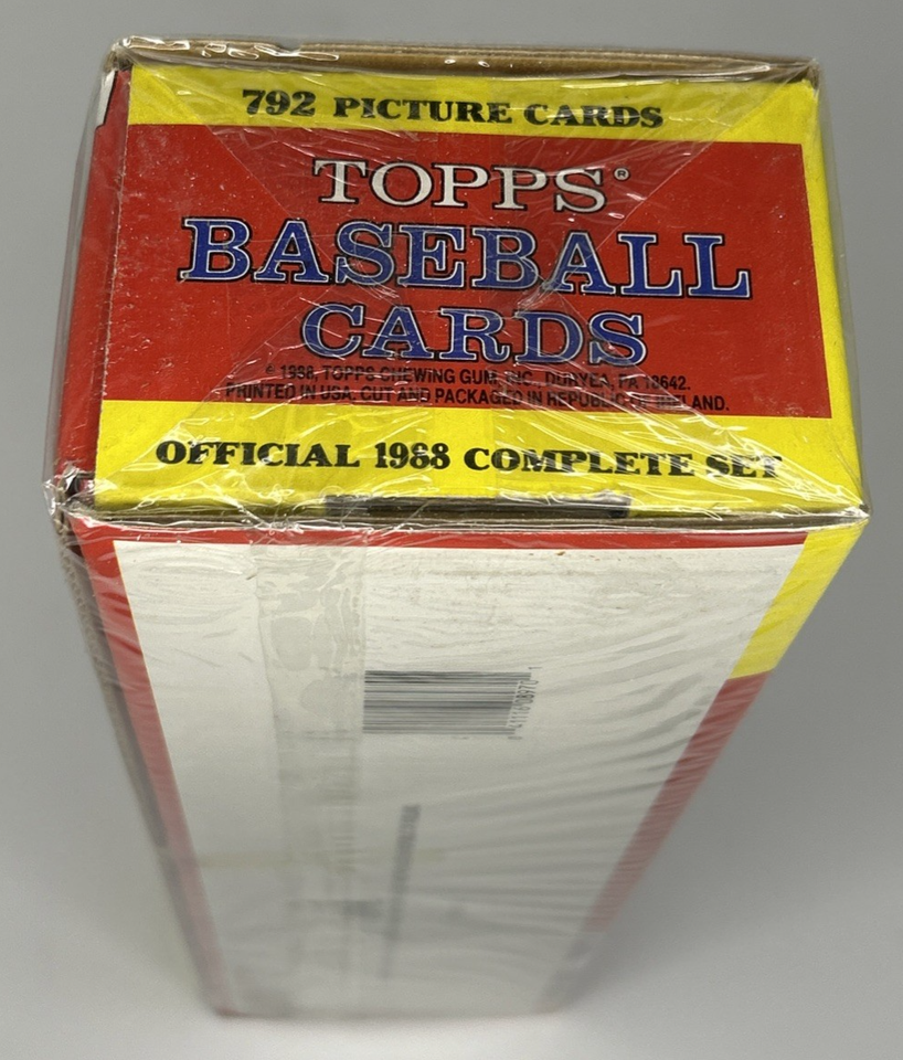 1987 & 1988 Topps Baseball Factory Sets Lot (2)📦 Sealed Bonds, Bo ...