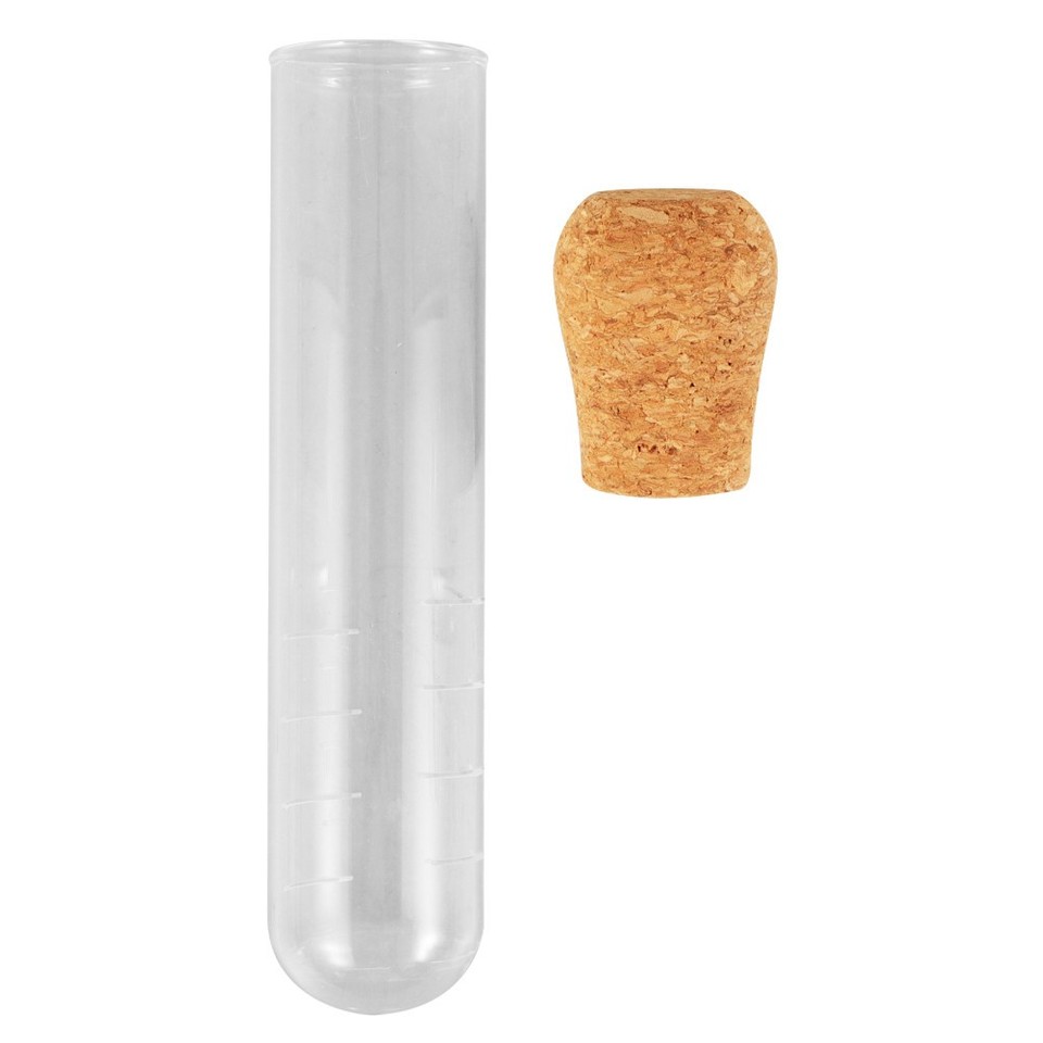 Test Tube Shape Tea Strainer Glass Infuser Portable Leak-proof Pot ...