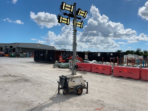 2017 Generac PLT240 16' LINKTower Portable LED Electric Light Tower ...