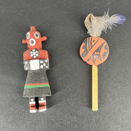 Vintage Miniature Native American Wood Handpainted Kachina Doll ...