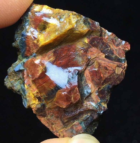8g Rare Natural raw pietersite stone crystal rough healing stone ...